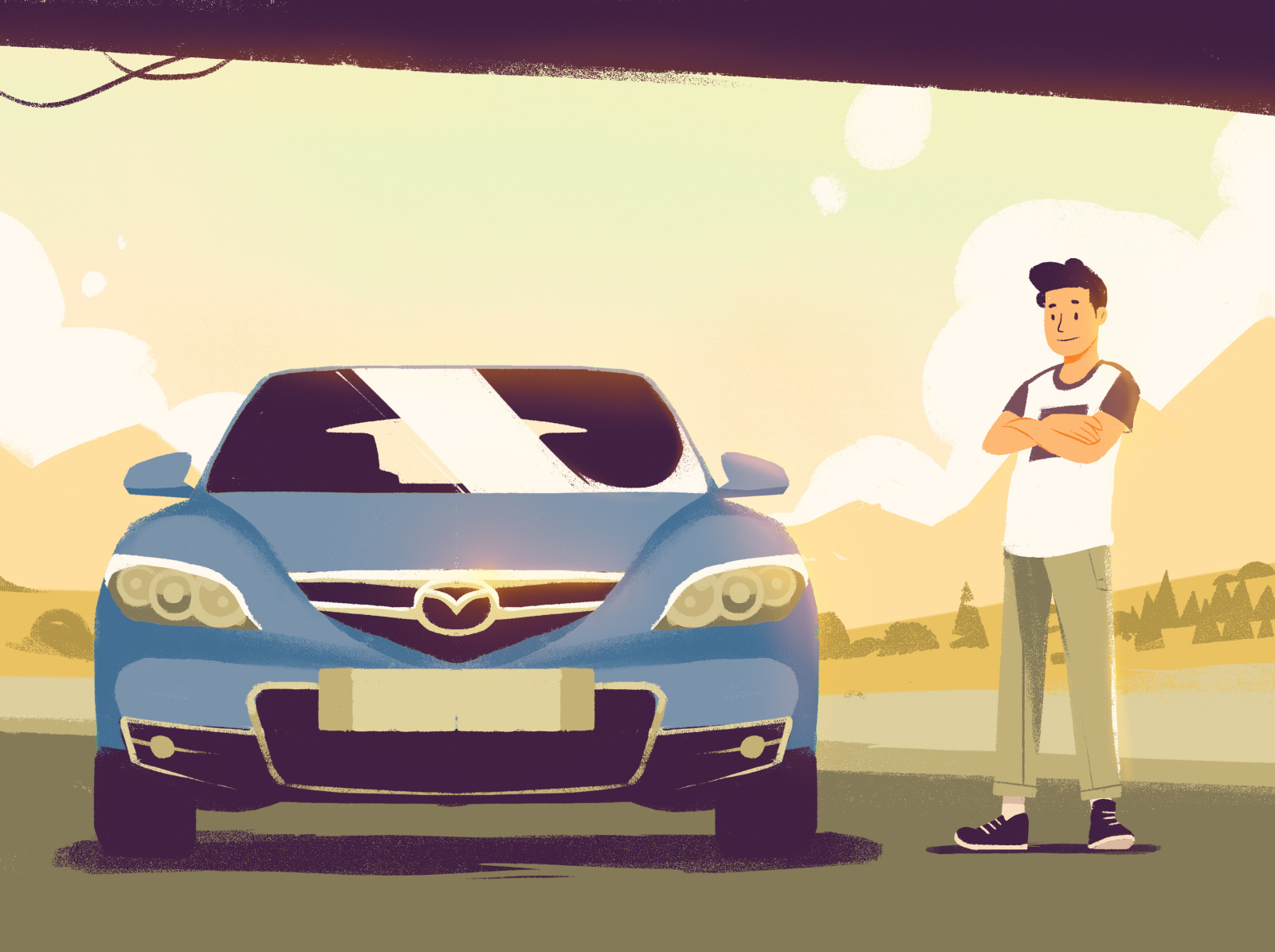Mazda 3 by Ramy Ayman on Dribbble