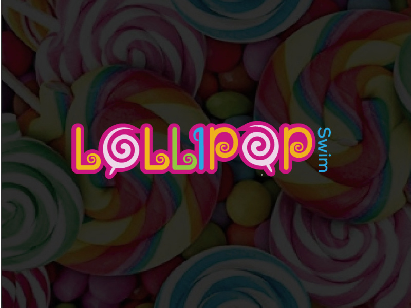 lollypop swim logo by Ambreen imran on Dribbble