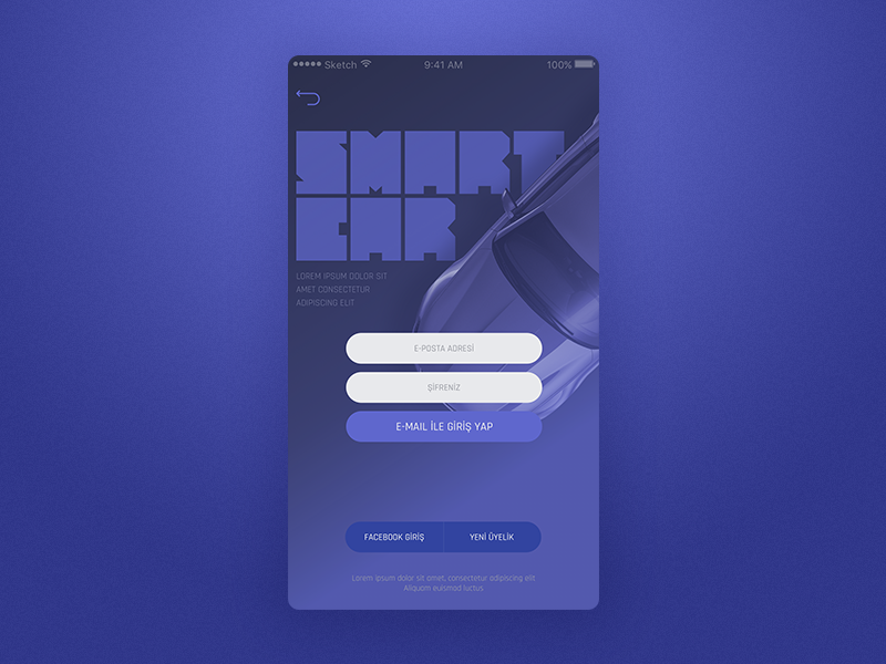 SmartCar by Cihan Yılmaz on Dribbble