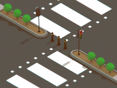 Rainbow Crossing by Blacksalmon on Dribbble