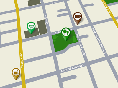 Map Test by Pablo Lobos on Dribbble