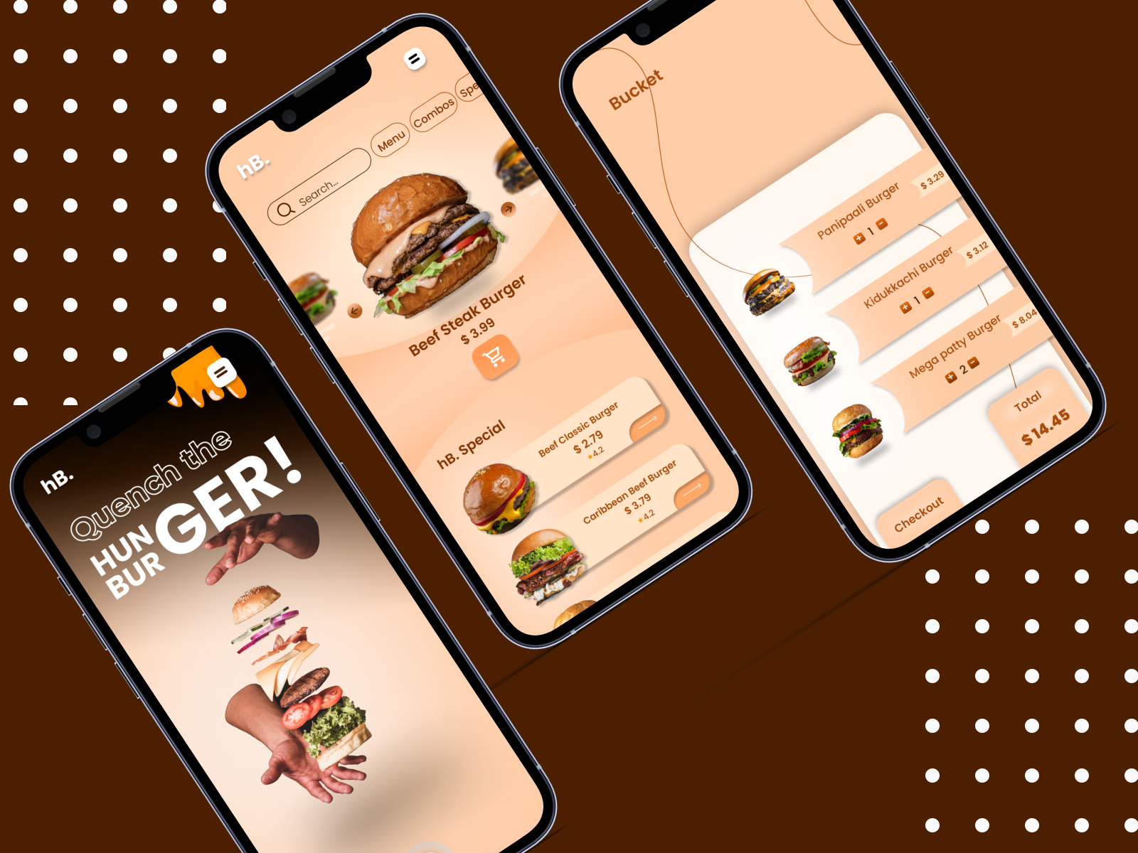 Burger Shop App UI by Vyshnav P K on Dribbble