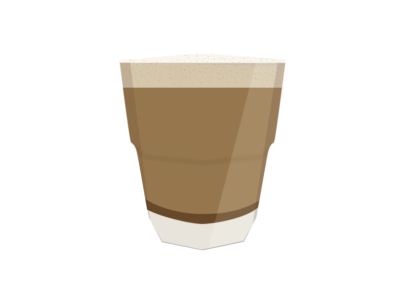 Cortado by Rae Zhu on Dribbble