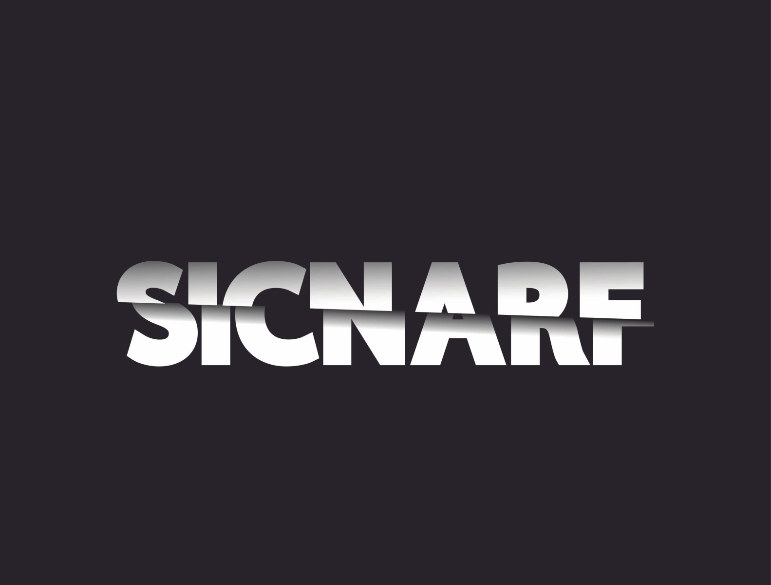 SlicedEffect-Sicnarf by Sicnarf Designs on Dribbble