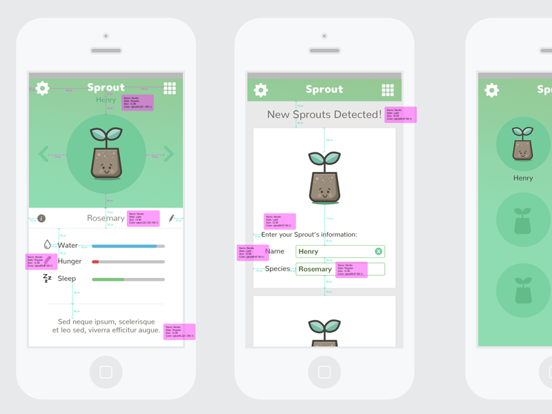 Sprout by Emily Pan on Dribbble
