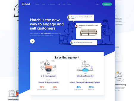 Hatch App - Website Redesign by Goutham Rajan for Balkan Brothers on ...