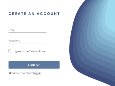 Sign Up by Raziye on Dribbble