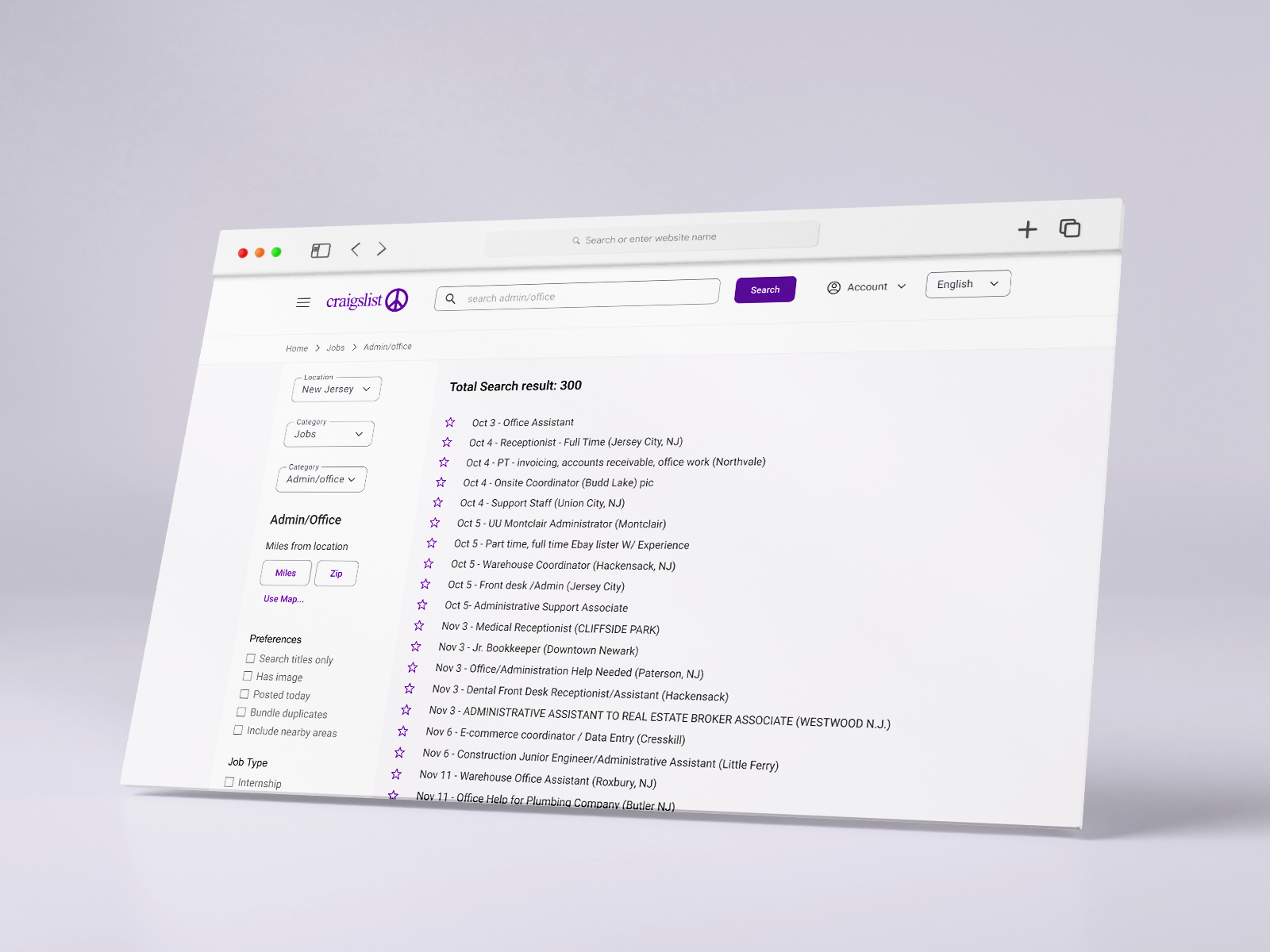 Craiglist Admin Page by Goodness Nwankwo on Dribbble