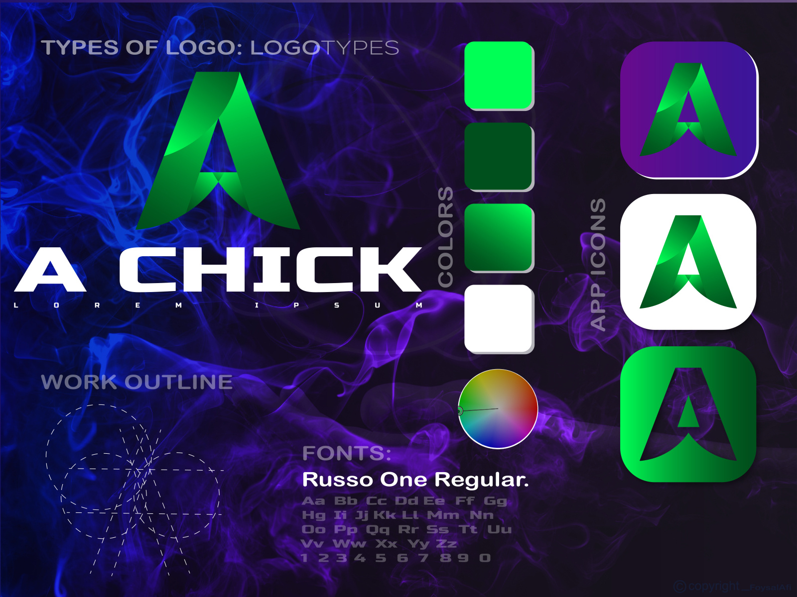A CHICK logo: Corporate Branding logo । Logotypes । Nature logo by ...