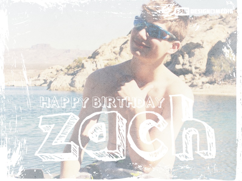 Happy Birthday by Epic Design & Media on Dribbble