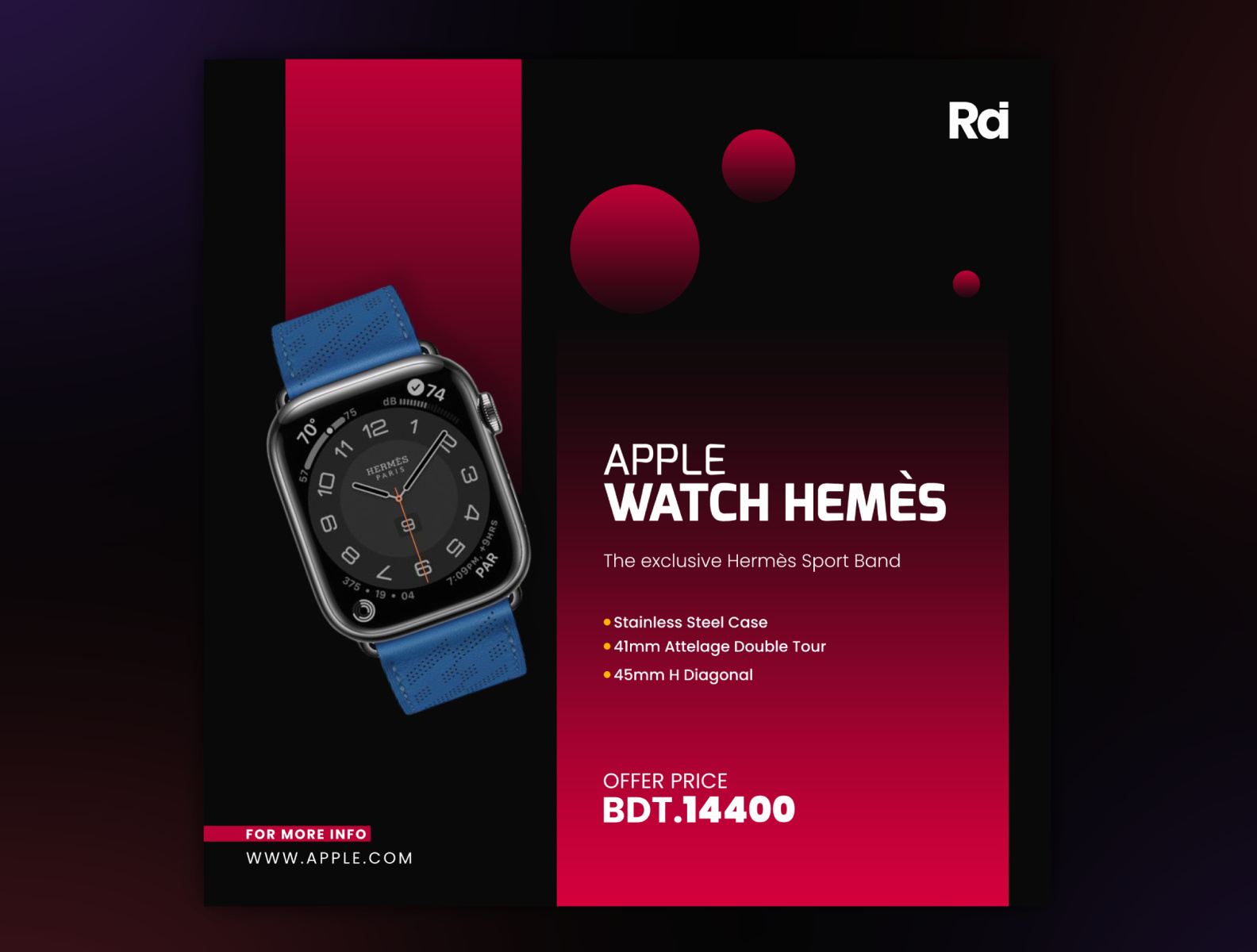 Gadgets Social Media Ad Banner Design by Raian's Pixels on Dribbble