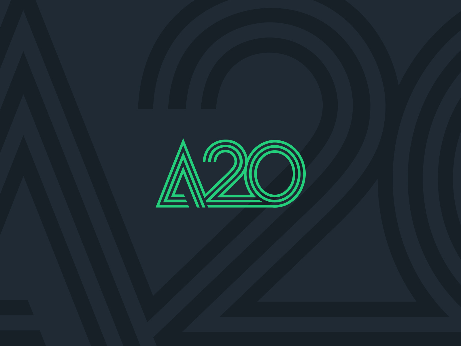 A20 Logo by Seth Rexilius on Dribbble