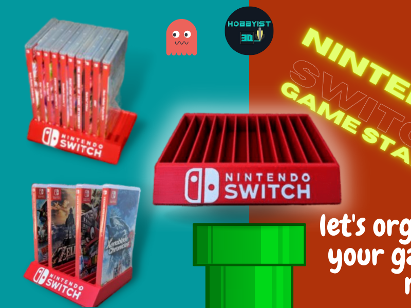 Nintendo switch game stand by Cristine Iyra Nina P. Nadal on Dribbble