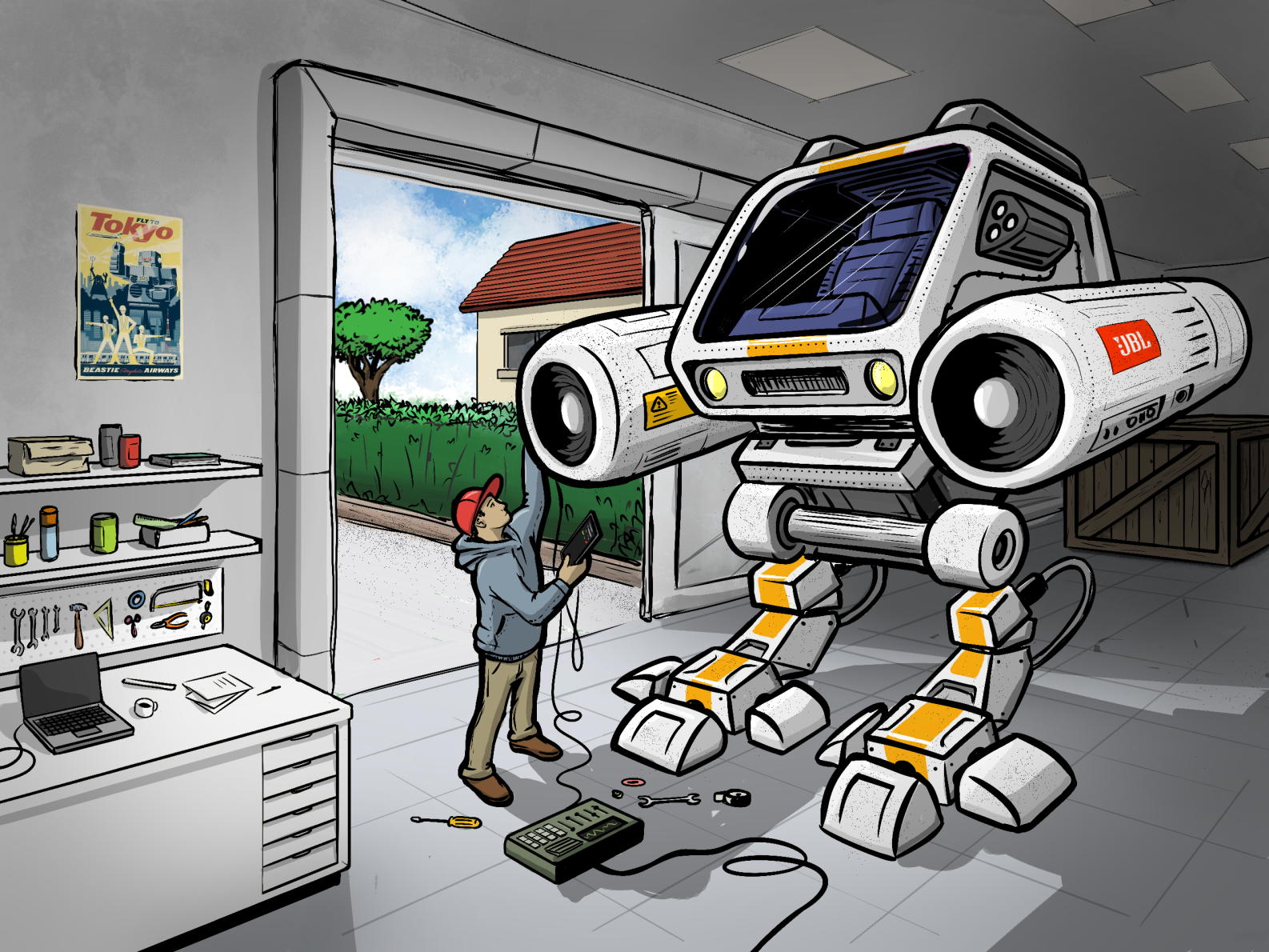 MECHA SOUND SYSTEM by Guilherme Cruz on Dribbble