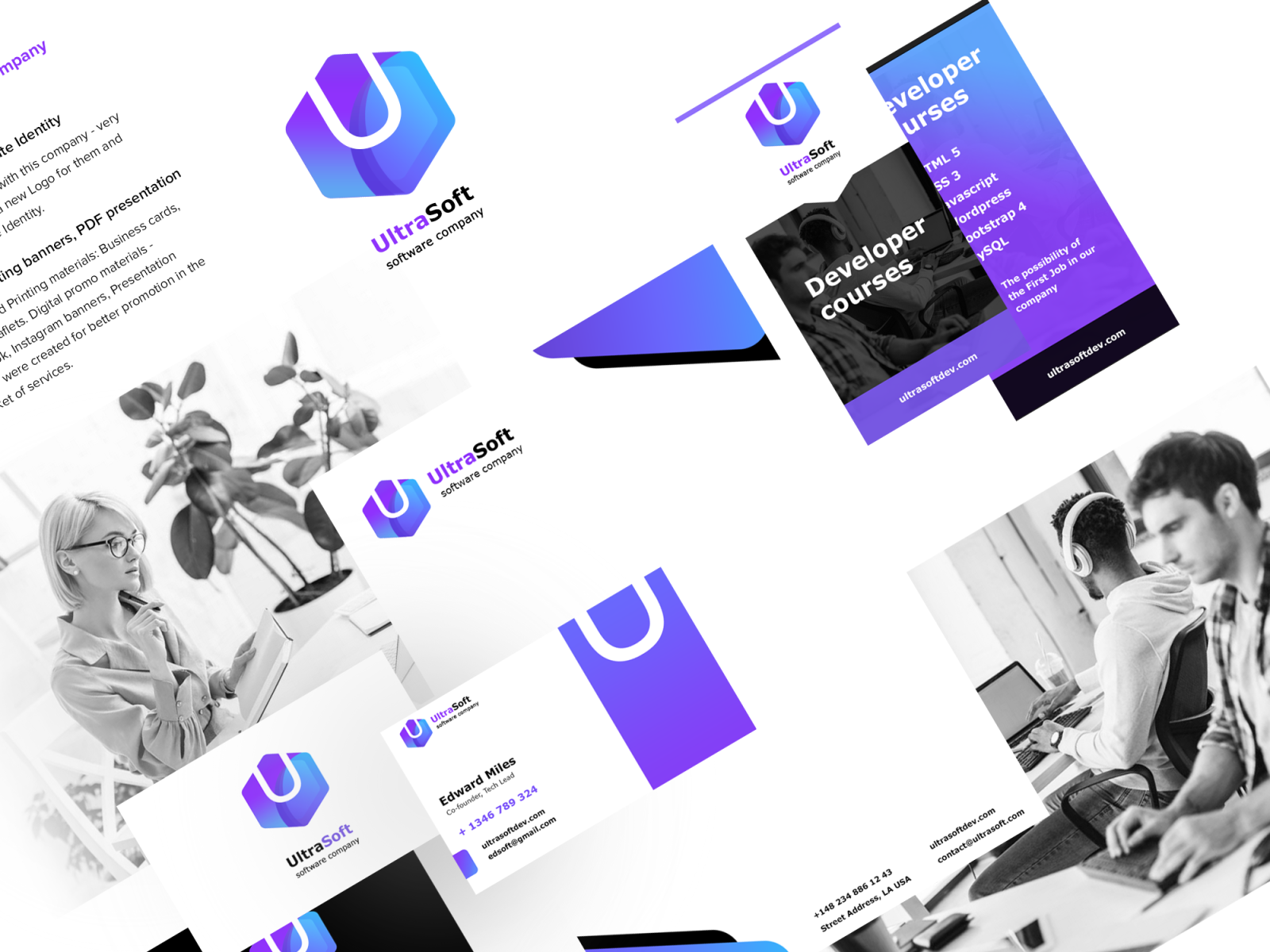 Brand development for IT company. Logo, Identity. by Svitlana ...