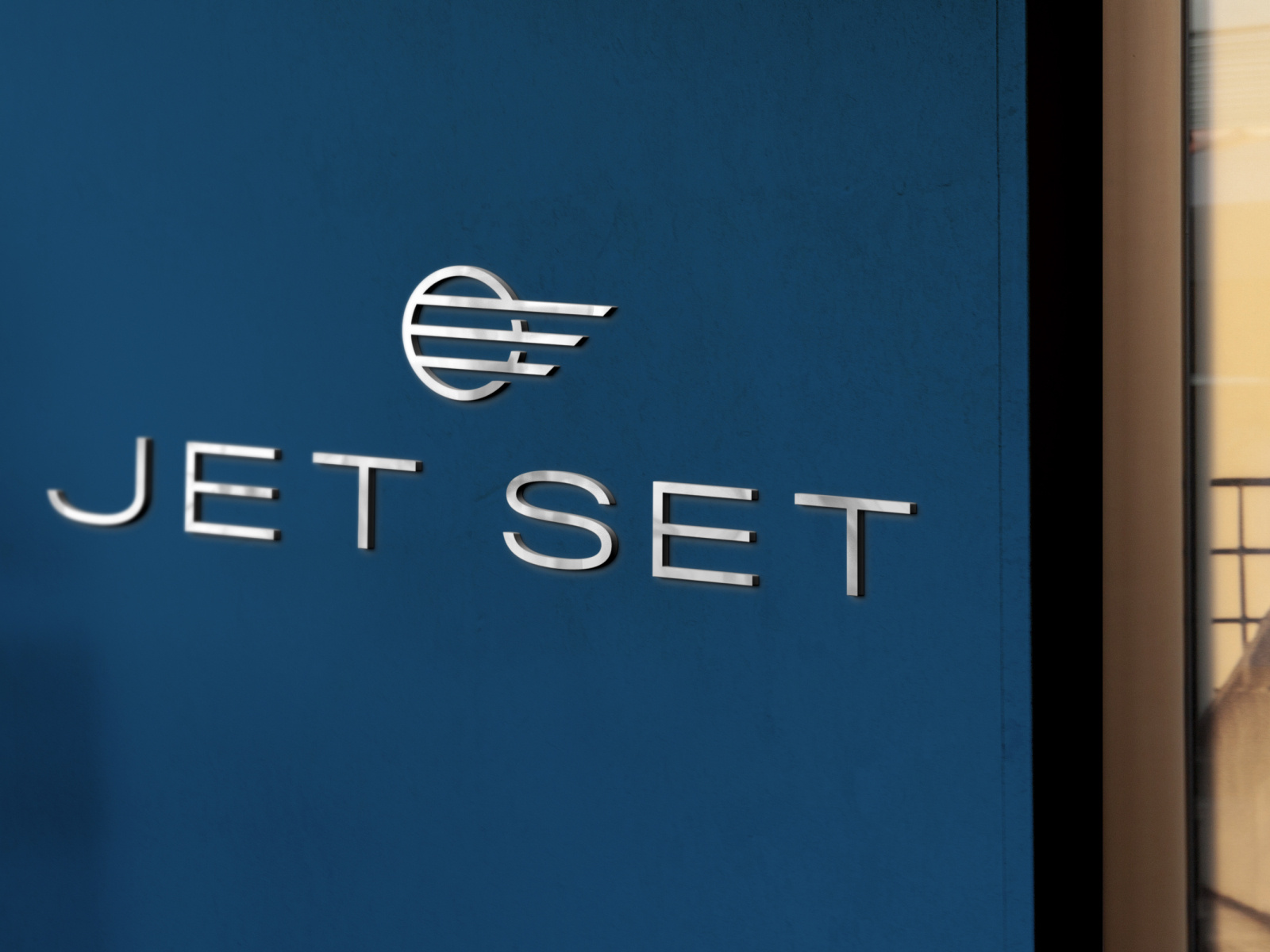 Jet Set Wall Sign by Christopher Lee on Dribbble