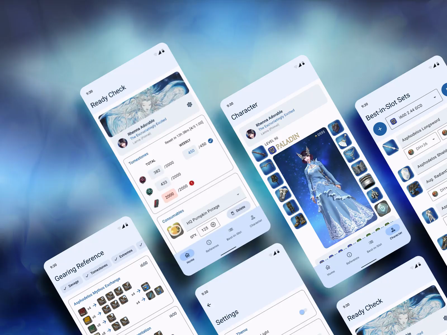 FFXIV Ready Check App Concept Prototype by Lauren Lewis for medl on ...