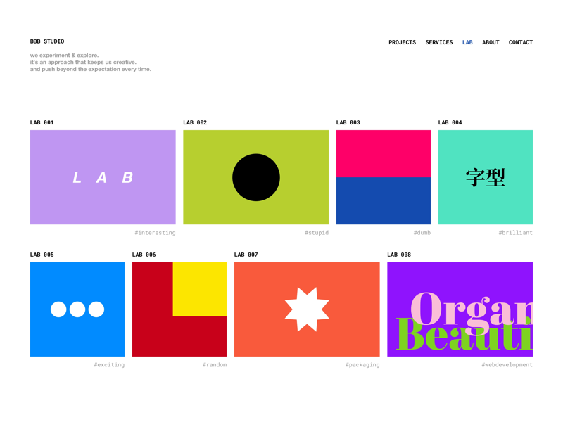 Website Design 03 by BBB Studio on Dribbble