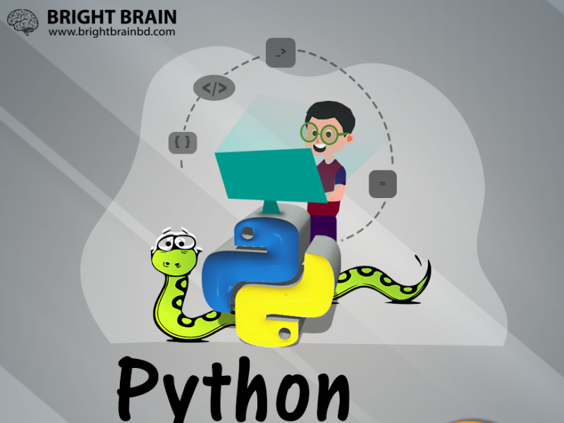 Python poster by ashik hossain on Dribbble