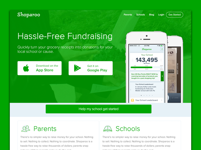 Shoparoo Site WIP by Craig Aucutt on Dribbble