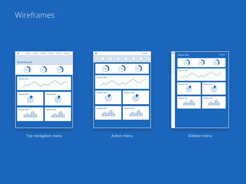 Wireframes by Mariz on Dribbble