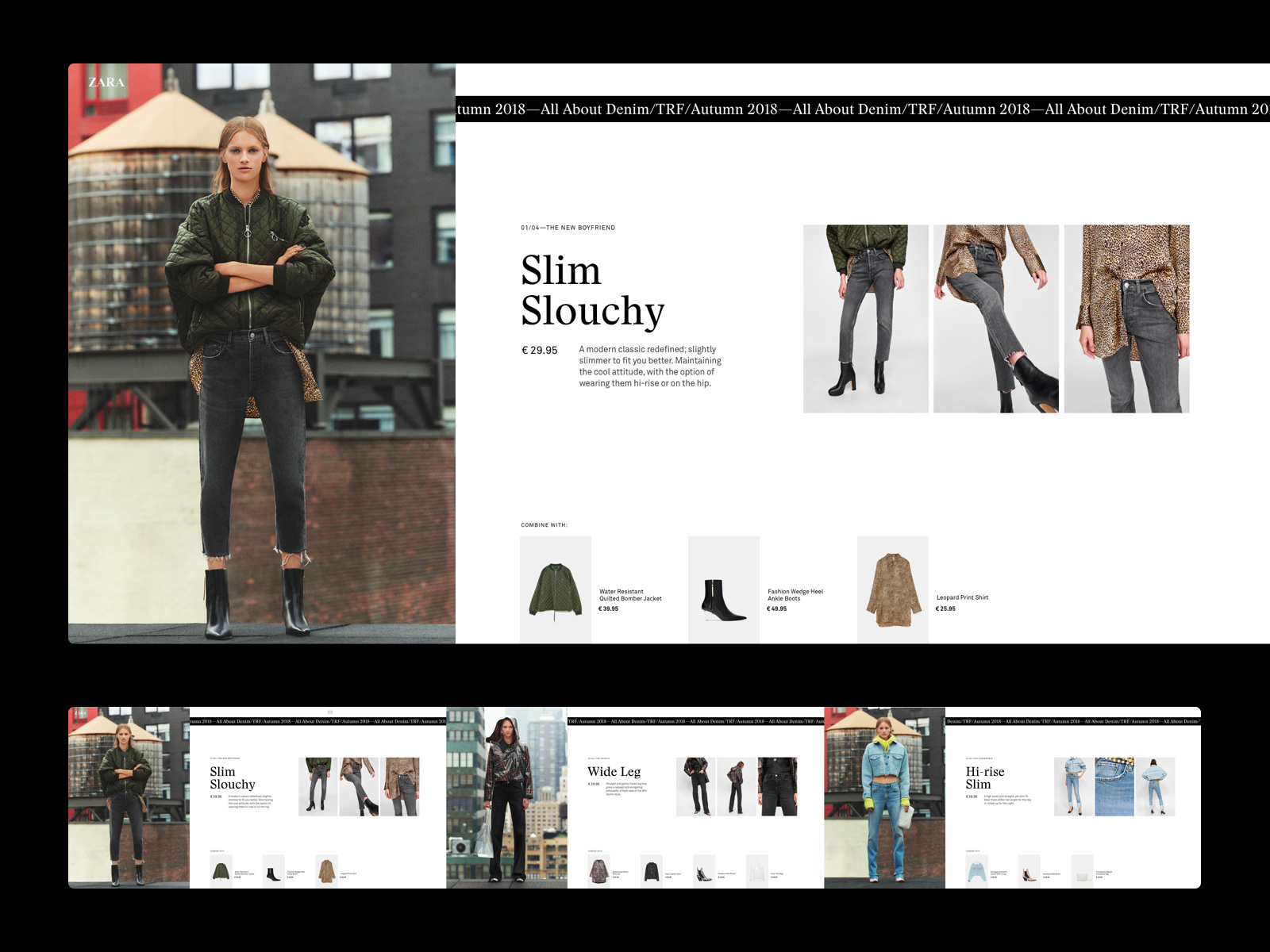 E-commerce Collection - Horizontal Scroll by Ana Sakač on Dribbble