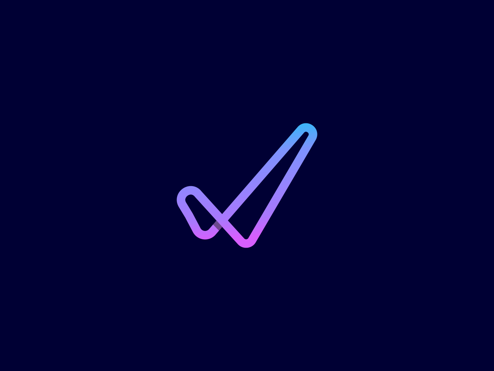 v logo by Shamim Akter Joba on Dribbble
