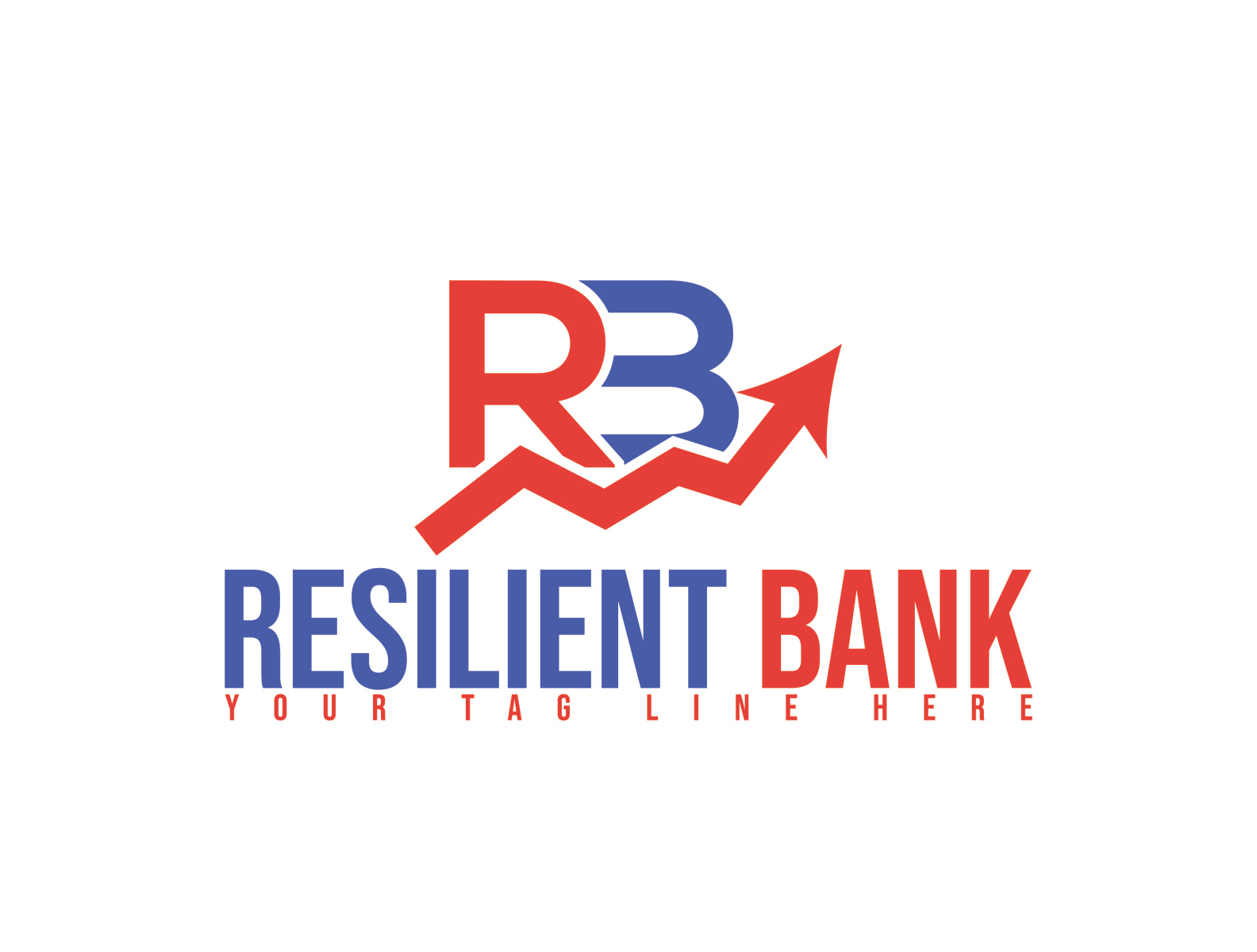 Initial Banking logo by Amir Foysal on Dribbble