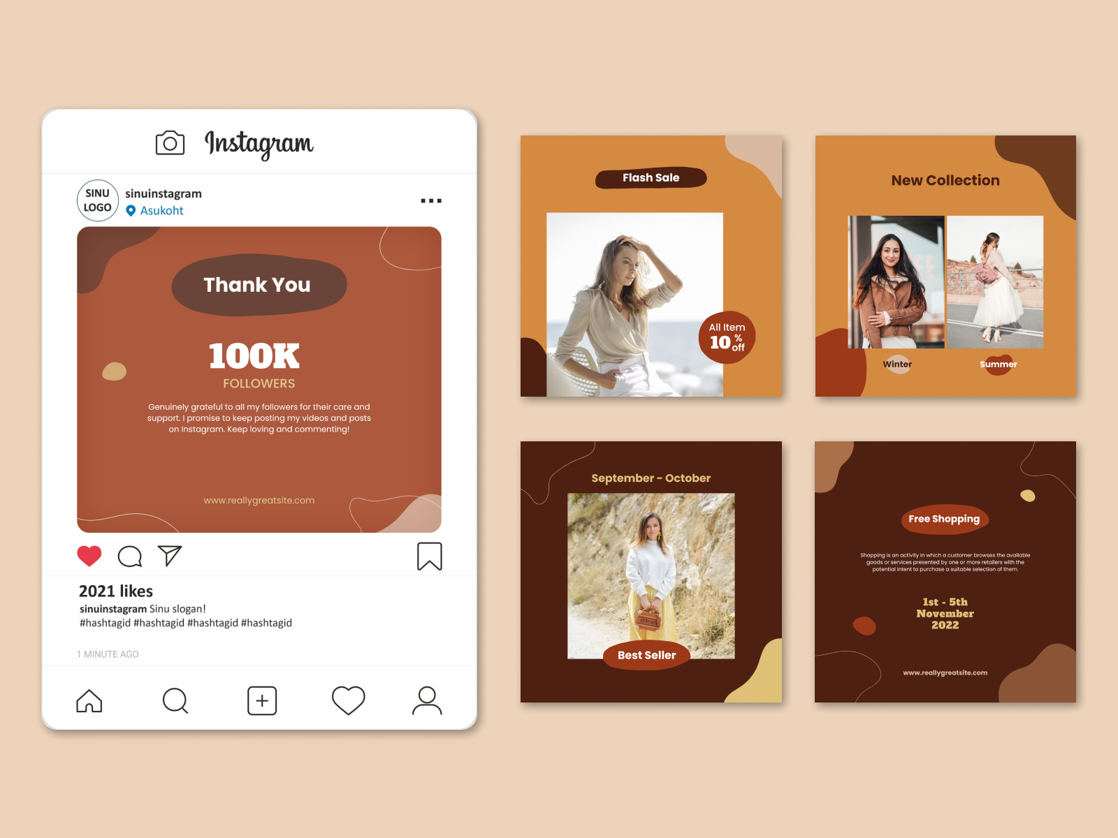 100k followers ,Instagram post by Shariyar Siyam on Dribbble