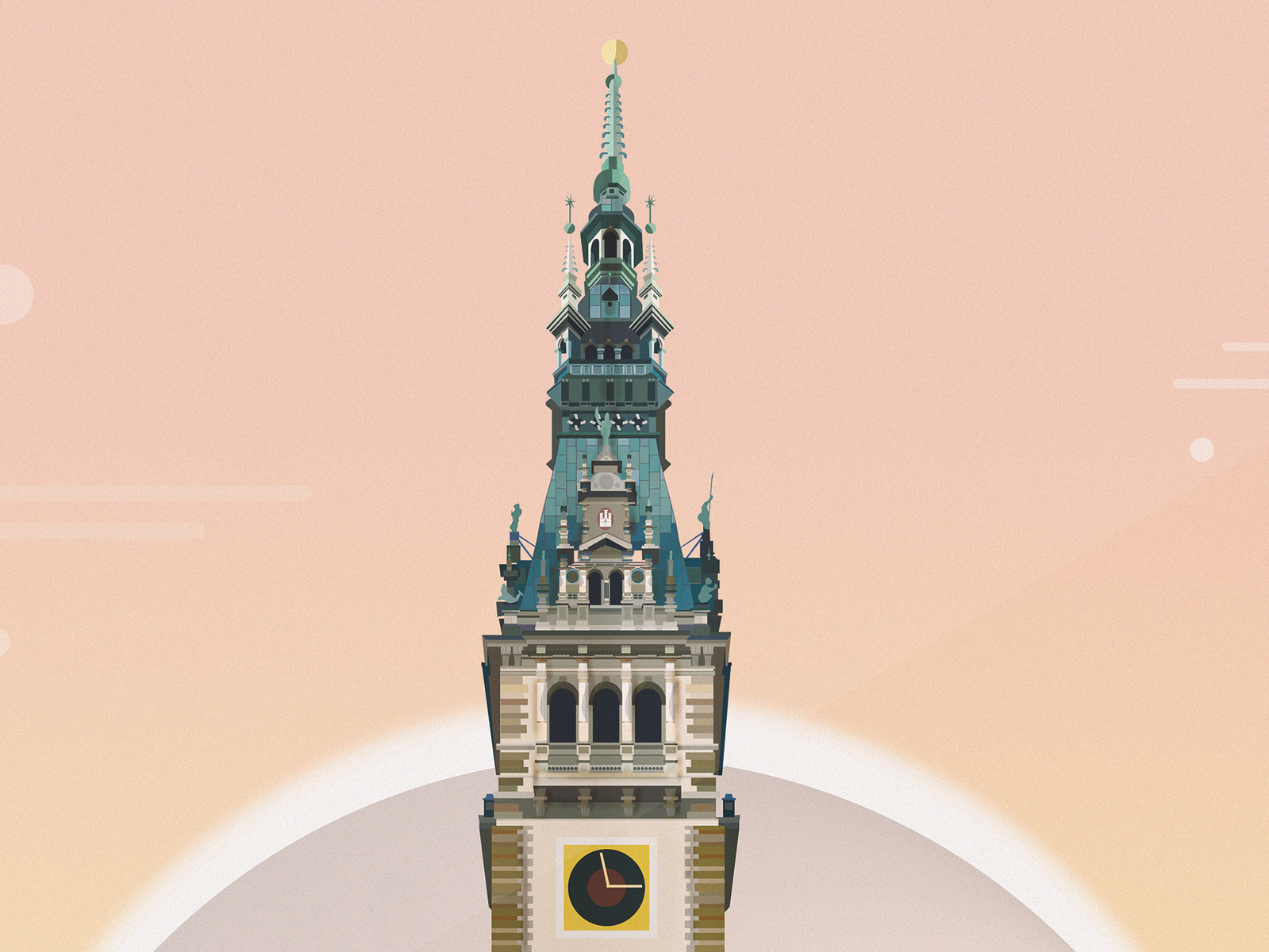 Rathaus Detail by Vlad Tarziu on Dribbble