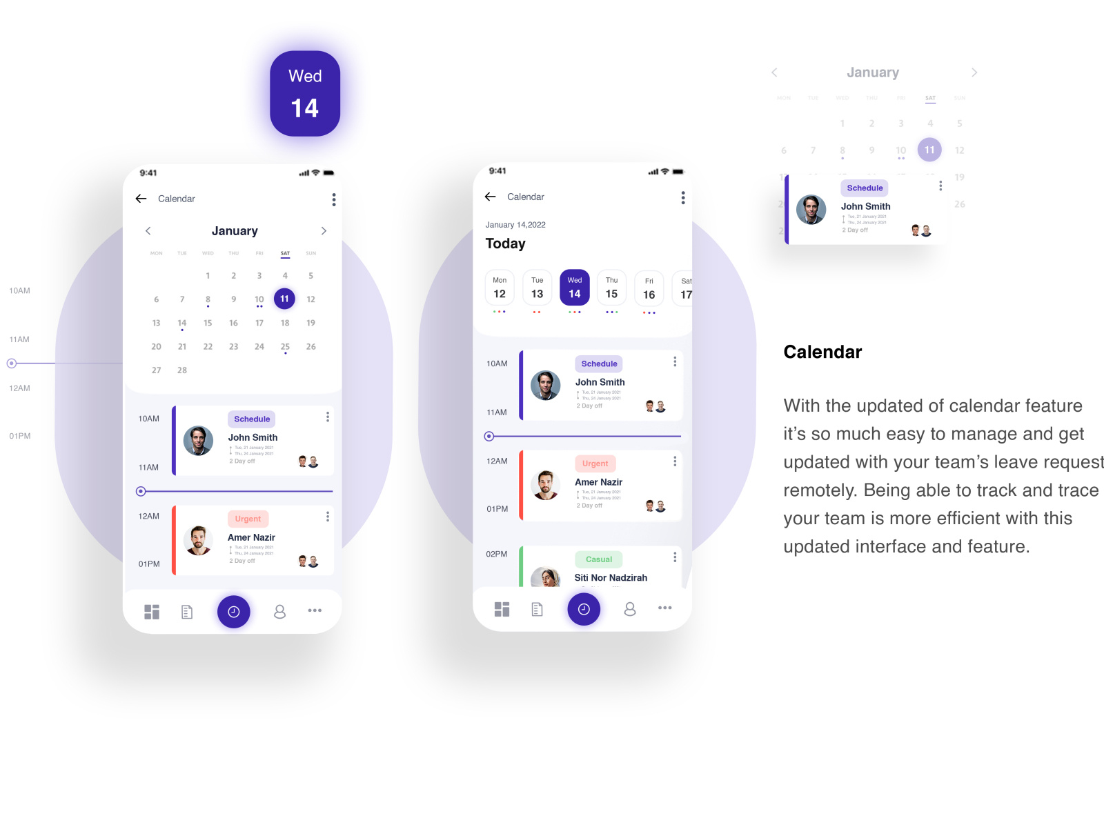 Company Leave App by Amer Nazir on Dribbble