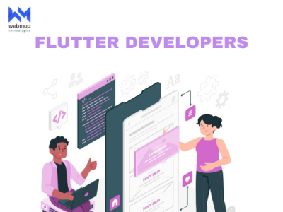 Flutter Developers by webmobtechnologies on Dribbble