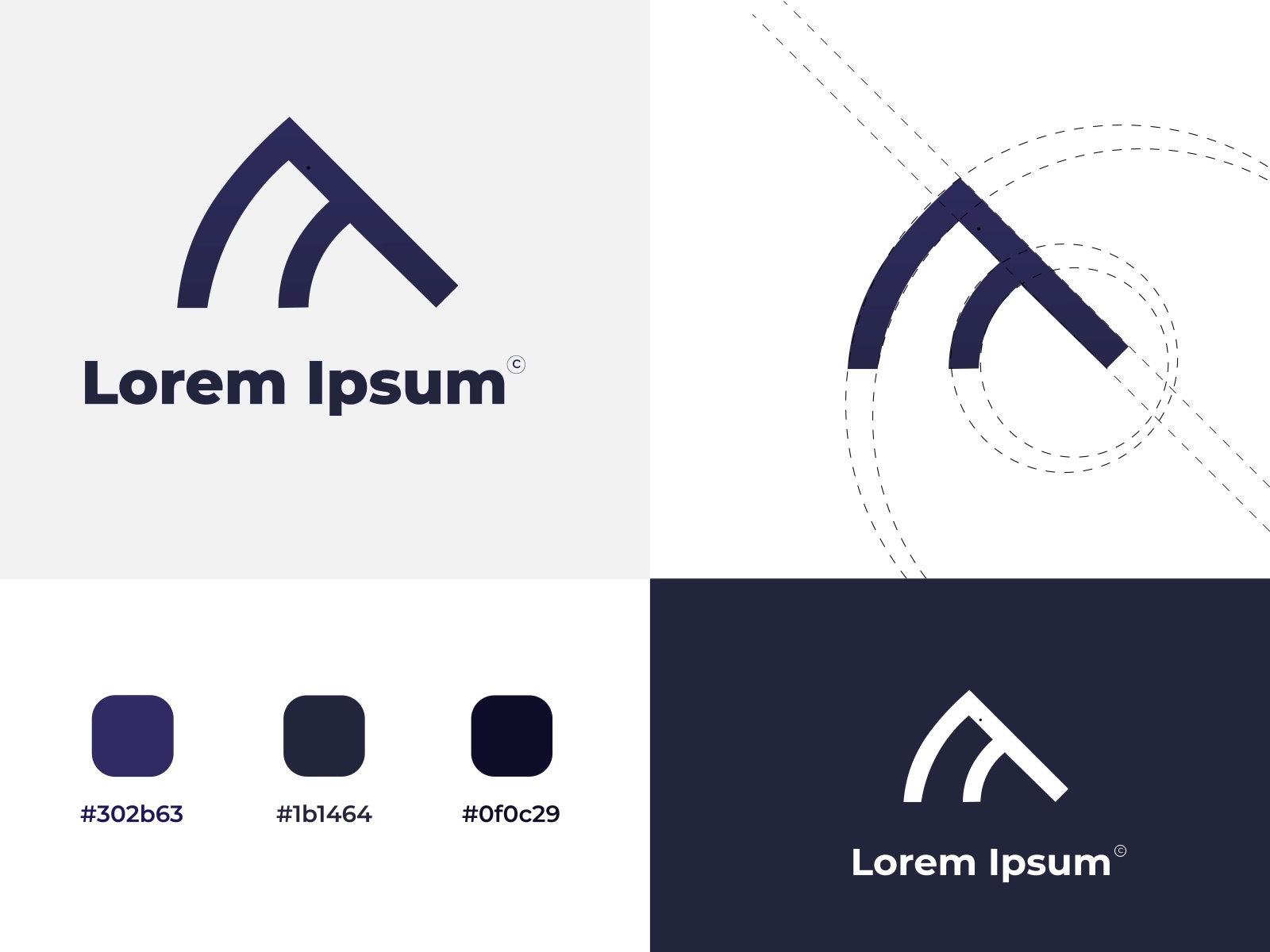 Concept logo by Shivam Godayal on Dribbble