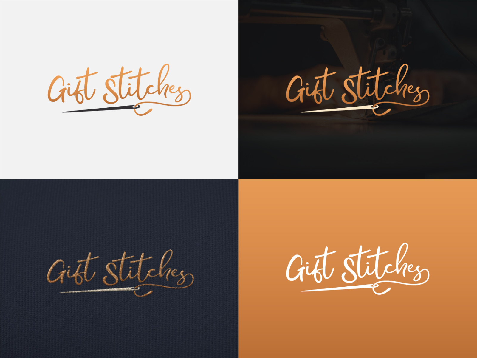 Logo Design for Gift Stitches by Totem Studios on Dribbble