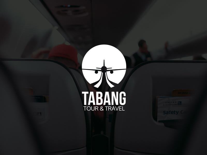 Tabang : Negative Space Plane Logo by Budi Nusyirwan on Dribbble