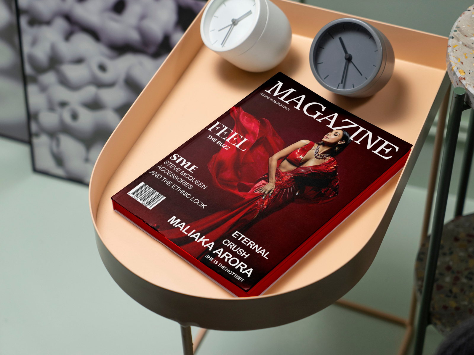 magazine by Dia Anand on Dribbble