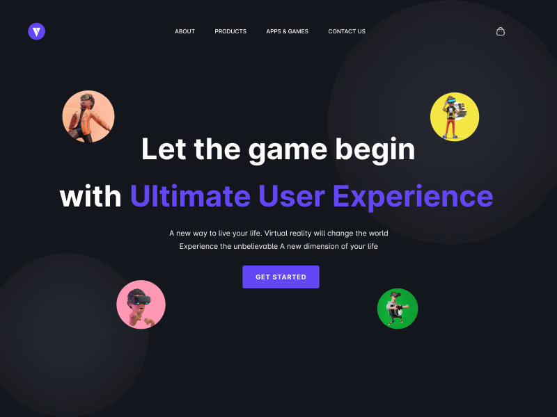 Gaming Website by Asha S on Dribbble