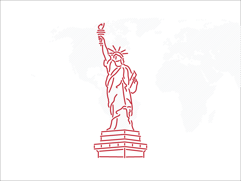 Statue Of Liberty Doodle