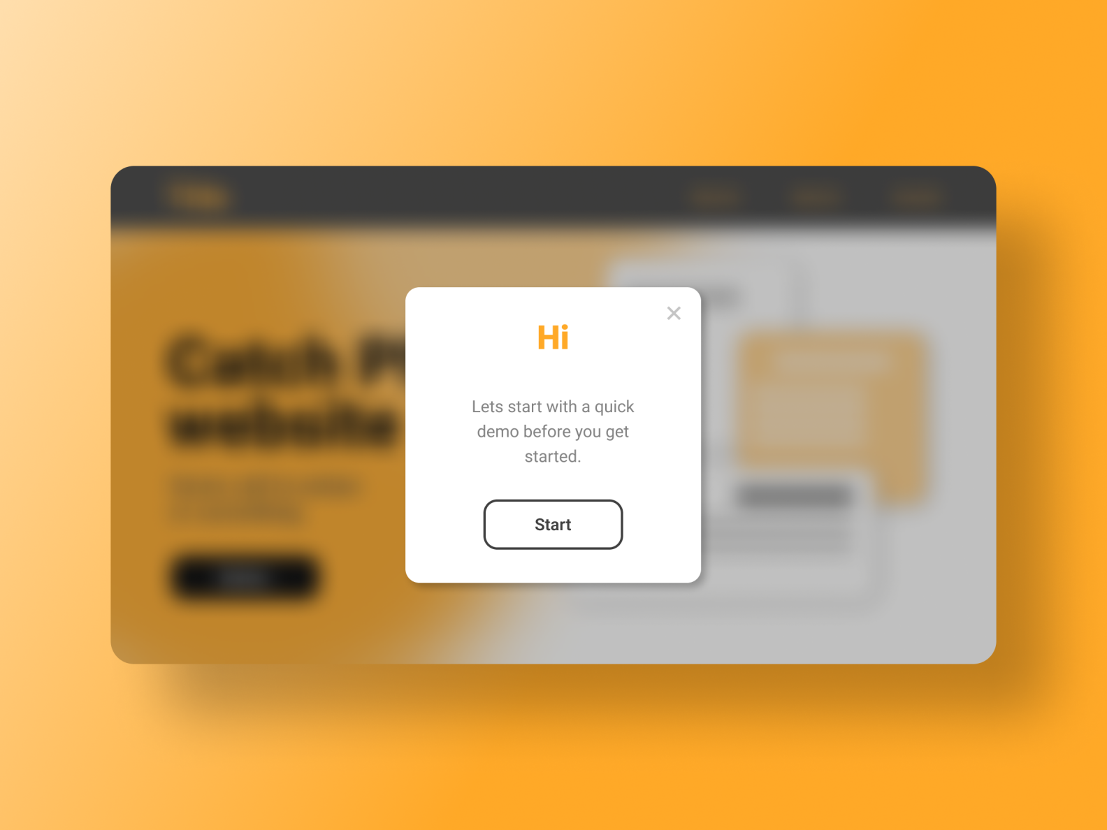 Pop-Up/Overlay by Shubham Bhardwaj on Dribbble