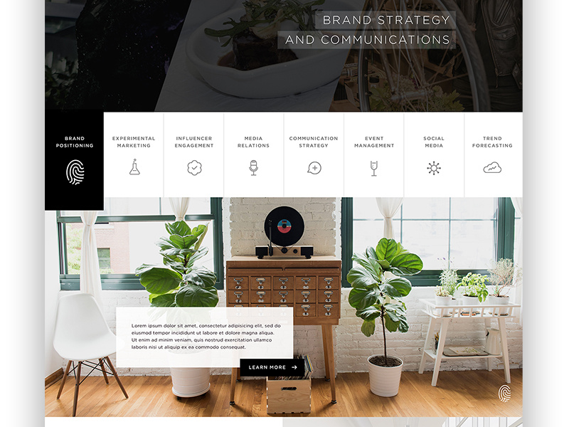 Web Design for Marketing Communications company by Dillon Barenbrugge ...