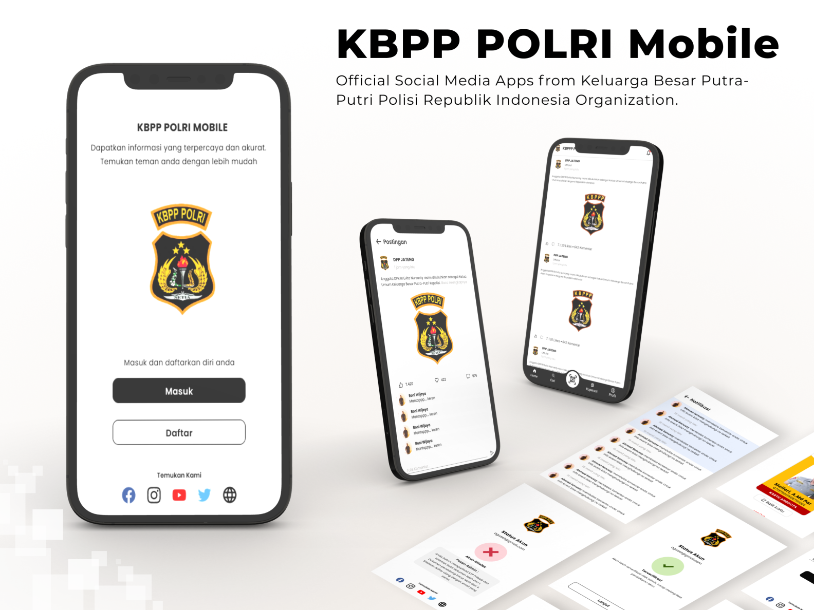 KBPP POLRI MOBILE by Rere Renaldi on Dribbble