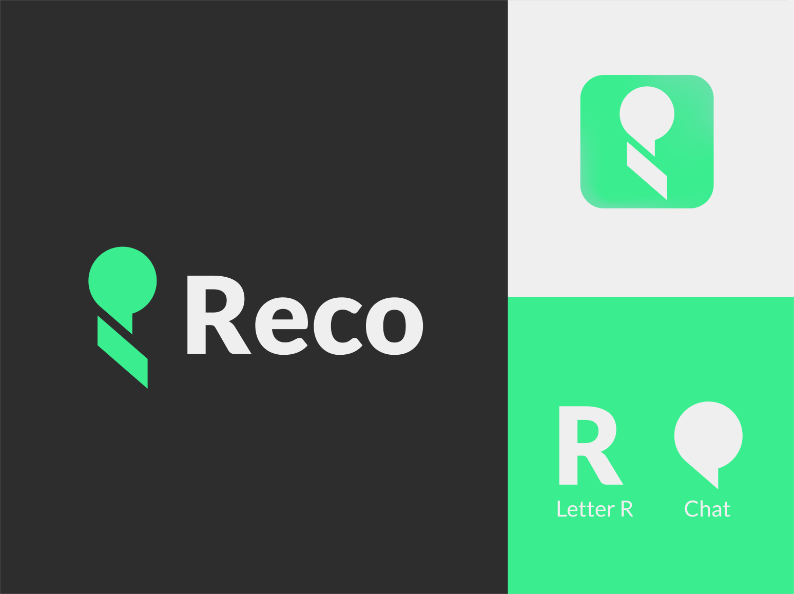App Logo for «Reco» by Kirill Luc | Logo | Branding on Dribbble