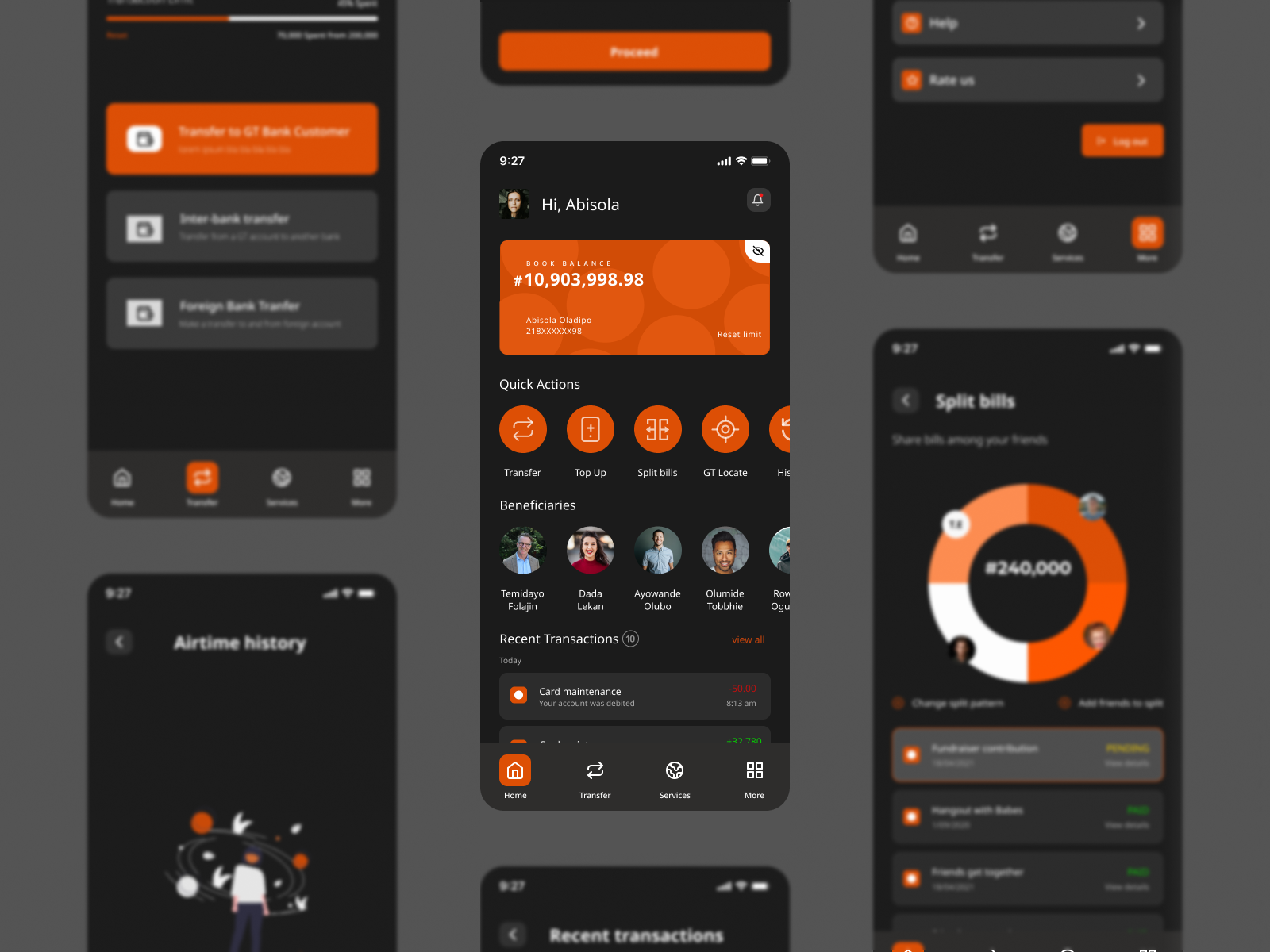 Mobile Bank App By Abisola Oladipo On Dribbble