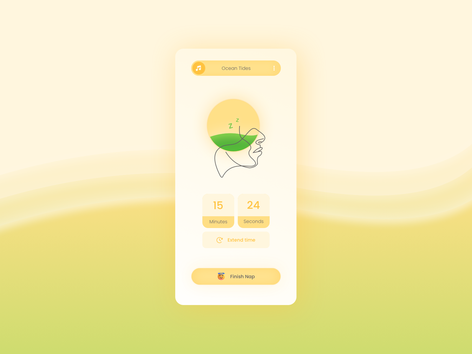 Nap Timer Concept Daily Ui Explorations By Rhythm Sonu On Dribbble