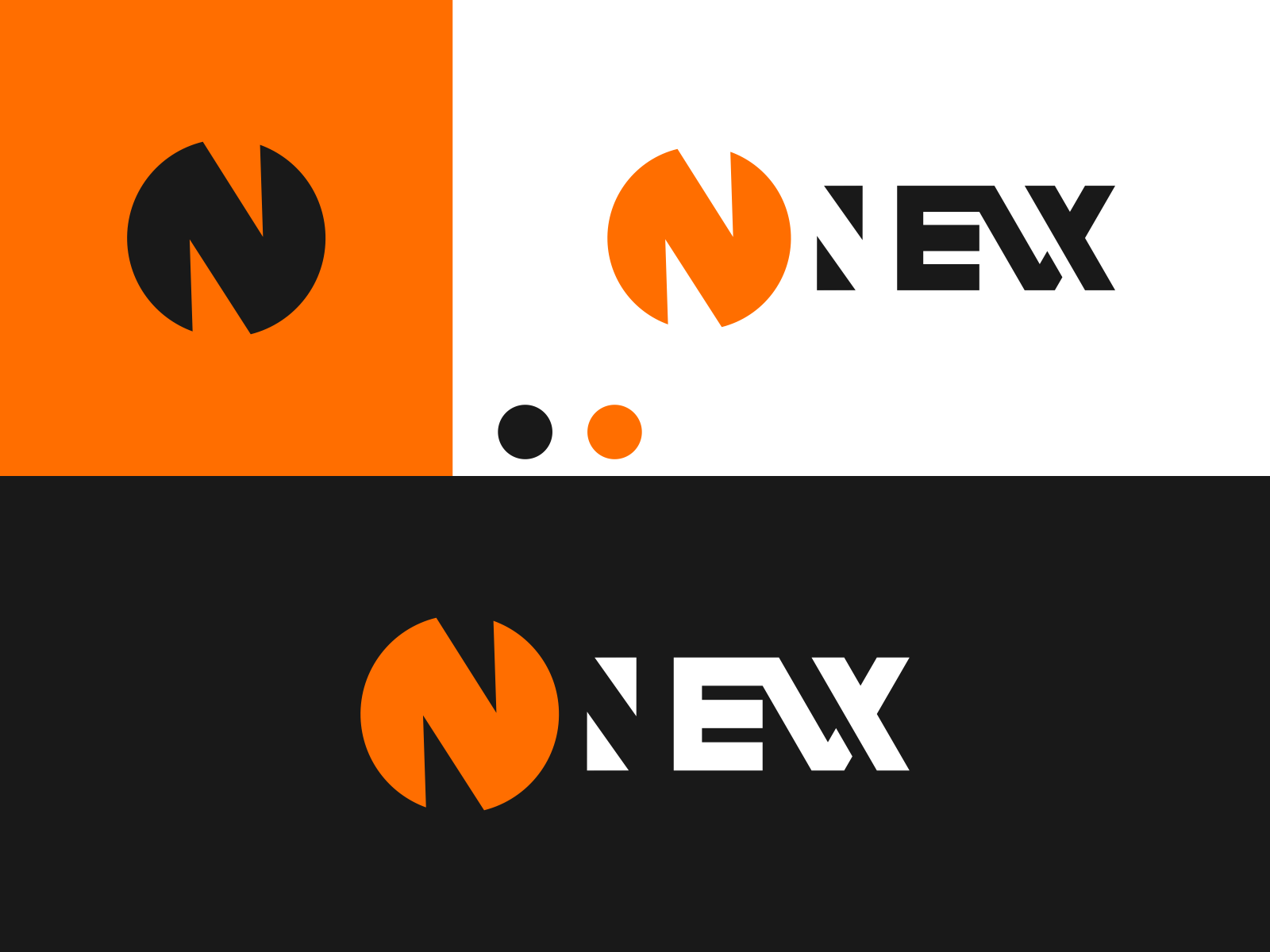 NEVX logo design inspiration by logo_sans on Dribbble