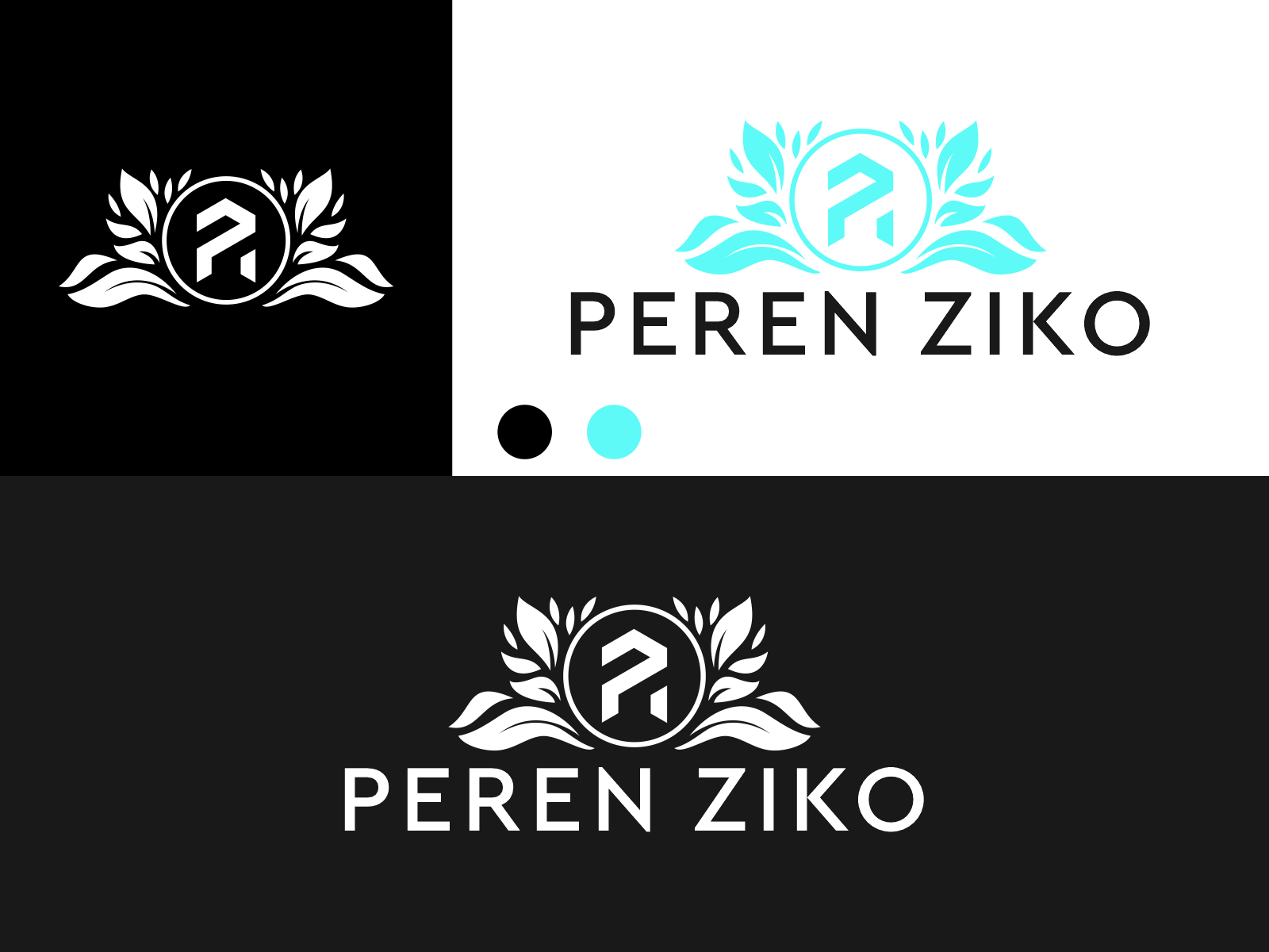 INISIAL PZ Logo design inspiration by logo_sans on Dribbble
