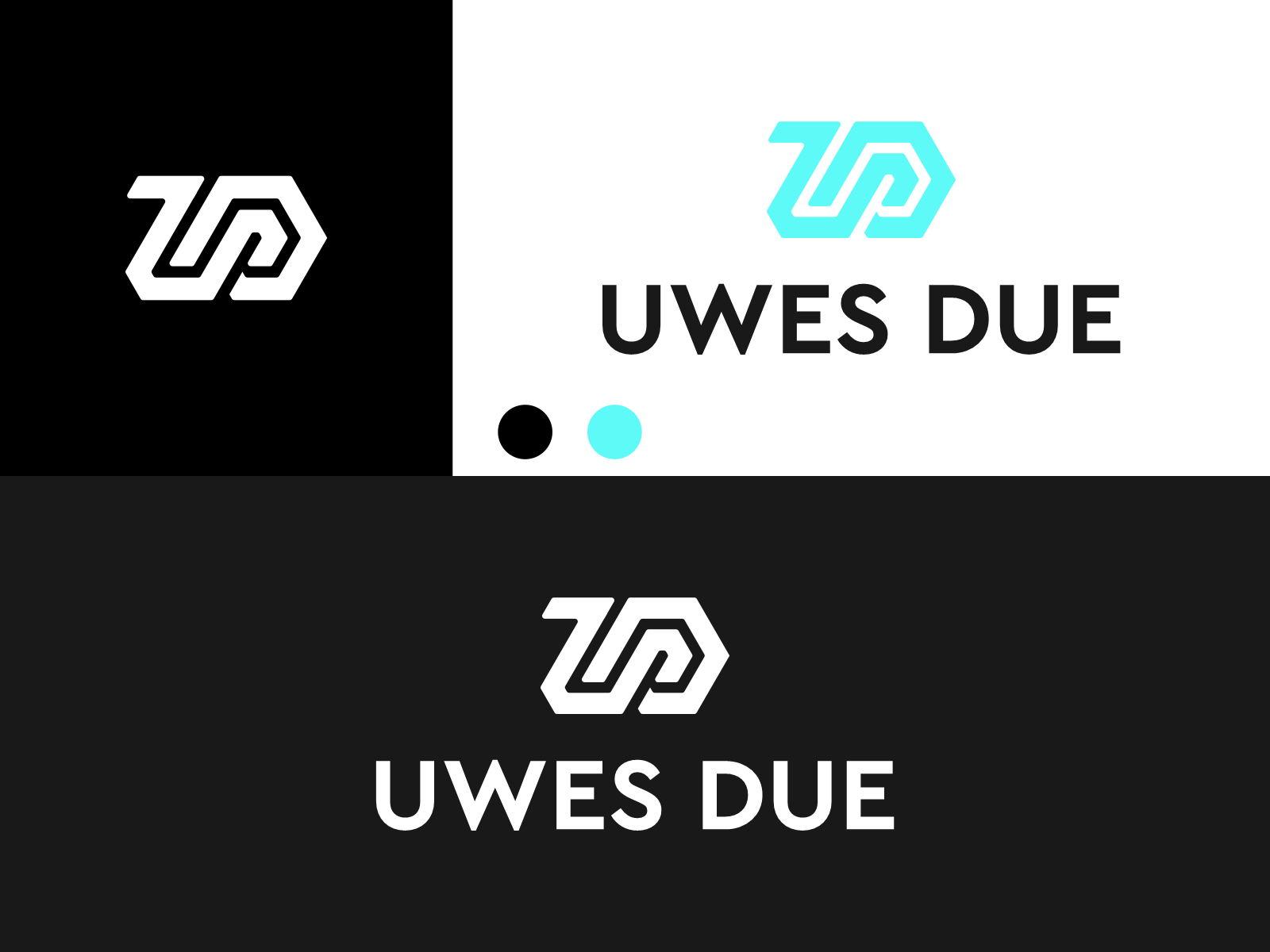 INISIAL UD Logo design inspiration by logo_sans on Dribbble