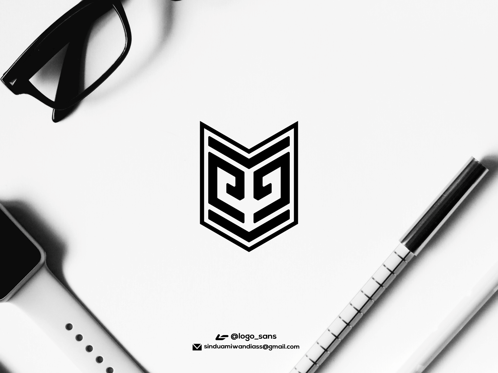 MONOGRAM 9G Logo design inspiration by logo_sans on Dribbble