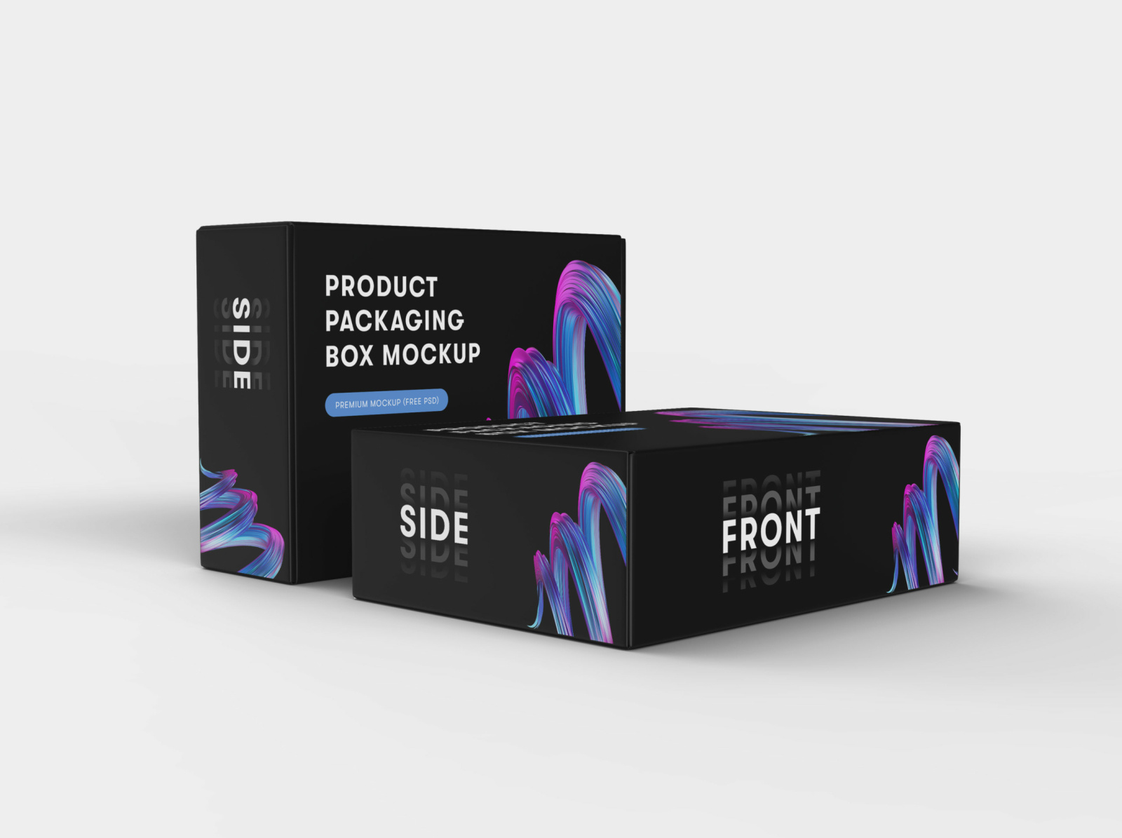 Product Packaging Box Mockup Free PSD by psdbuddy on Dribbble