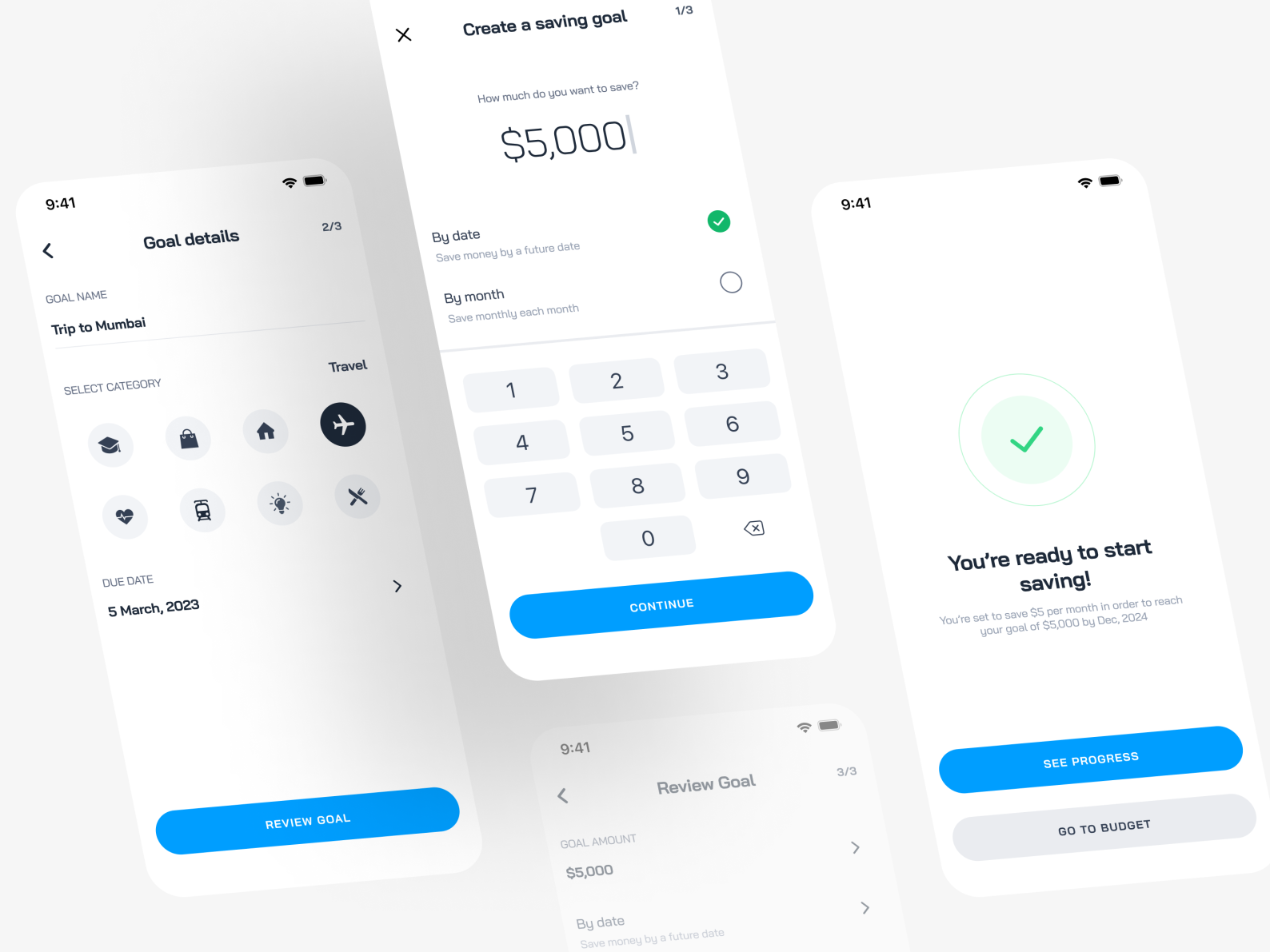 Budget App by Matthias on Dribbble